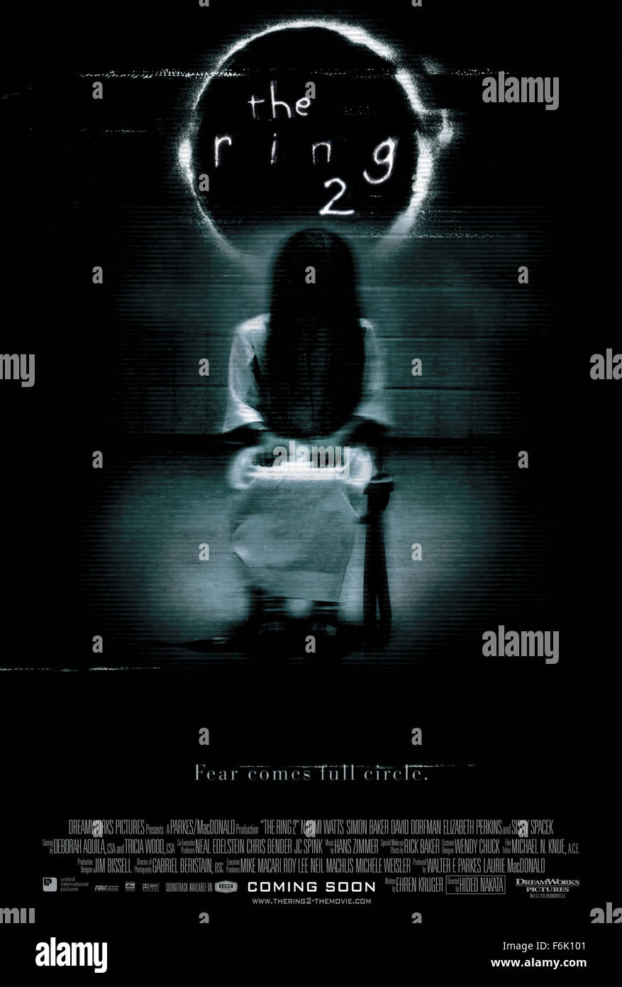 RELEASE DATE: March 18, 2005. MOVIE TITLE: The Ring Two. STUDIO ...