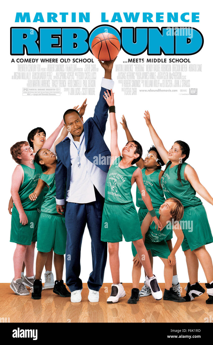 RELEASE DATE: July 1, 2005. MOVIE TITLE: Rebound. STUDIO: 20th Century Fox. PLOT: Coach Roy once ...