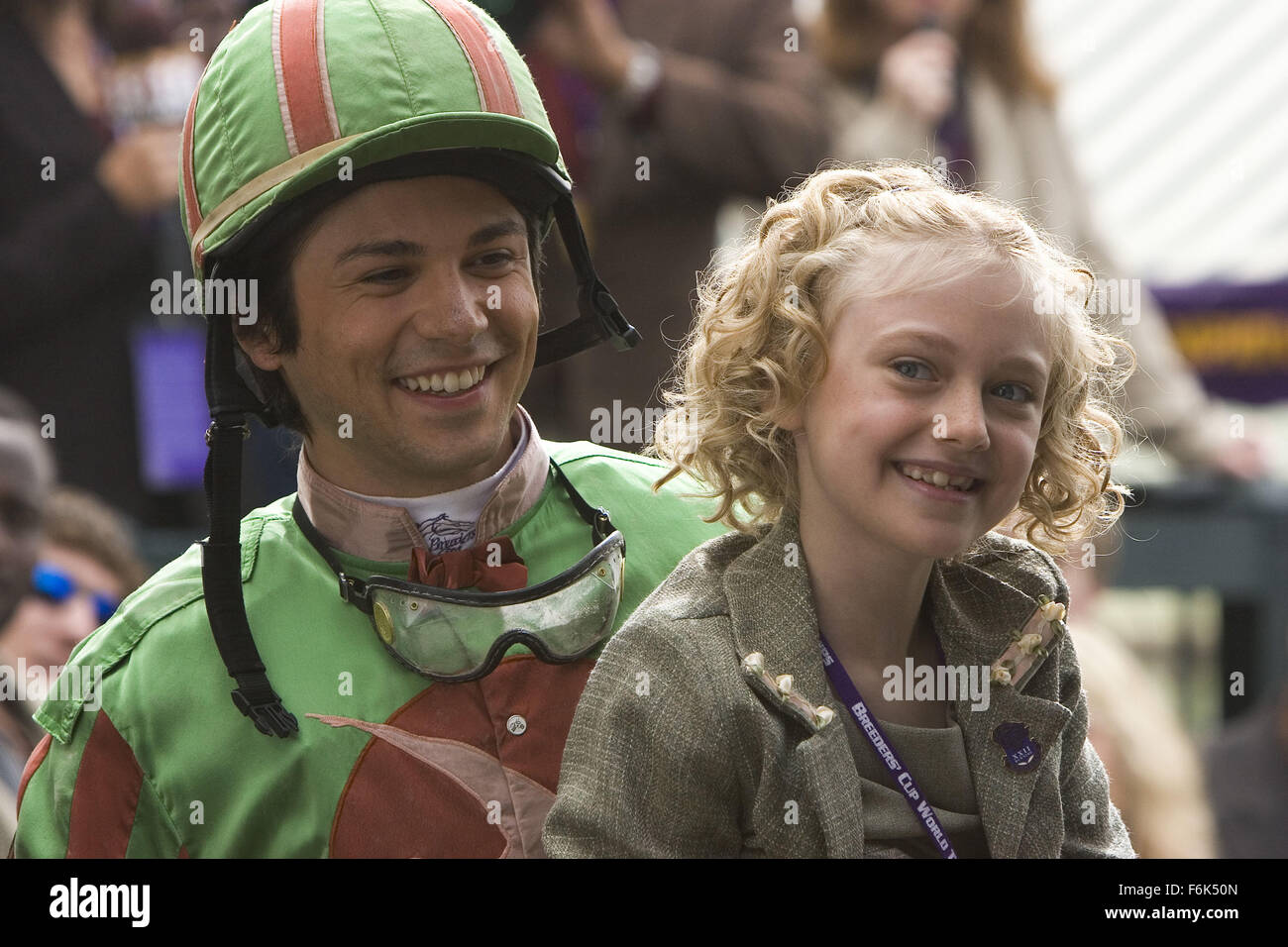 Fanning john gatins as cale crane film title dreamer hi-res stock ...