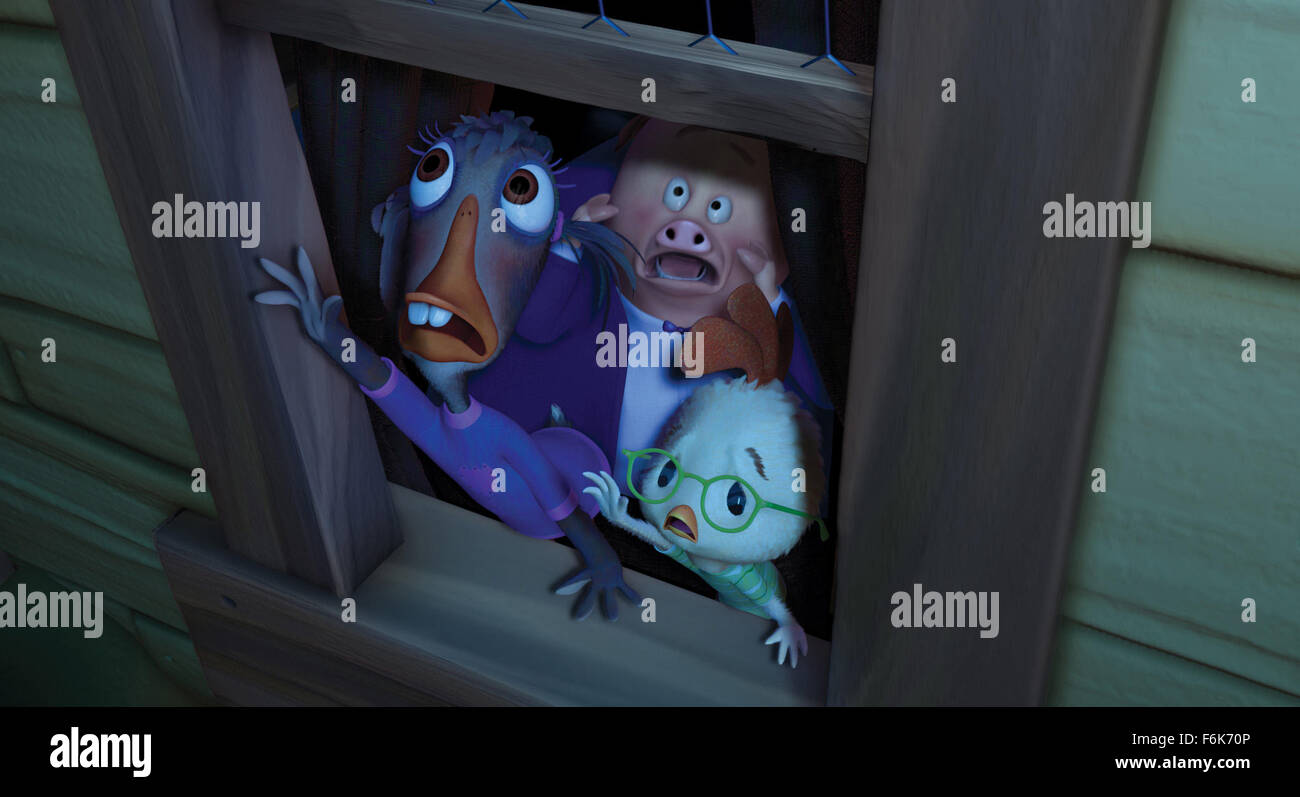 Fish out water abby mallard runt litter chicken little hi-res stock ...