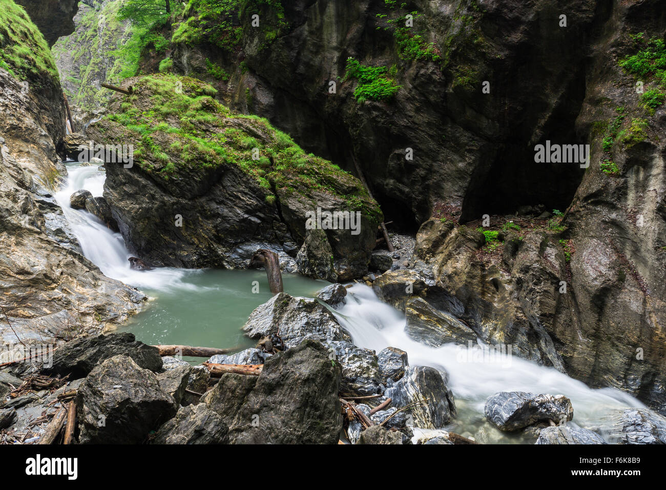 river, rocks, defile, rapids, valley, longest gorges in the alps, gorge ...