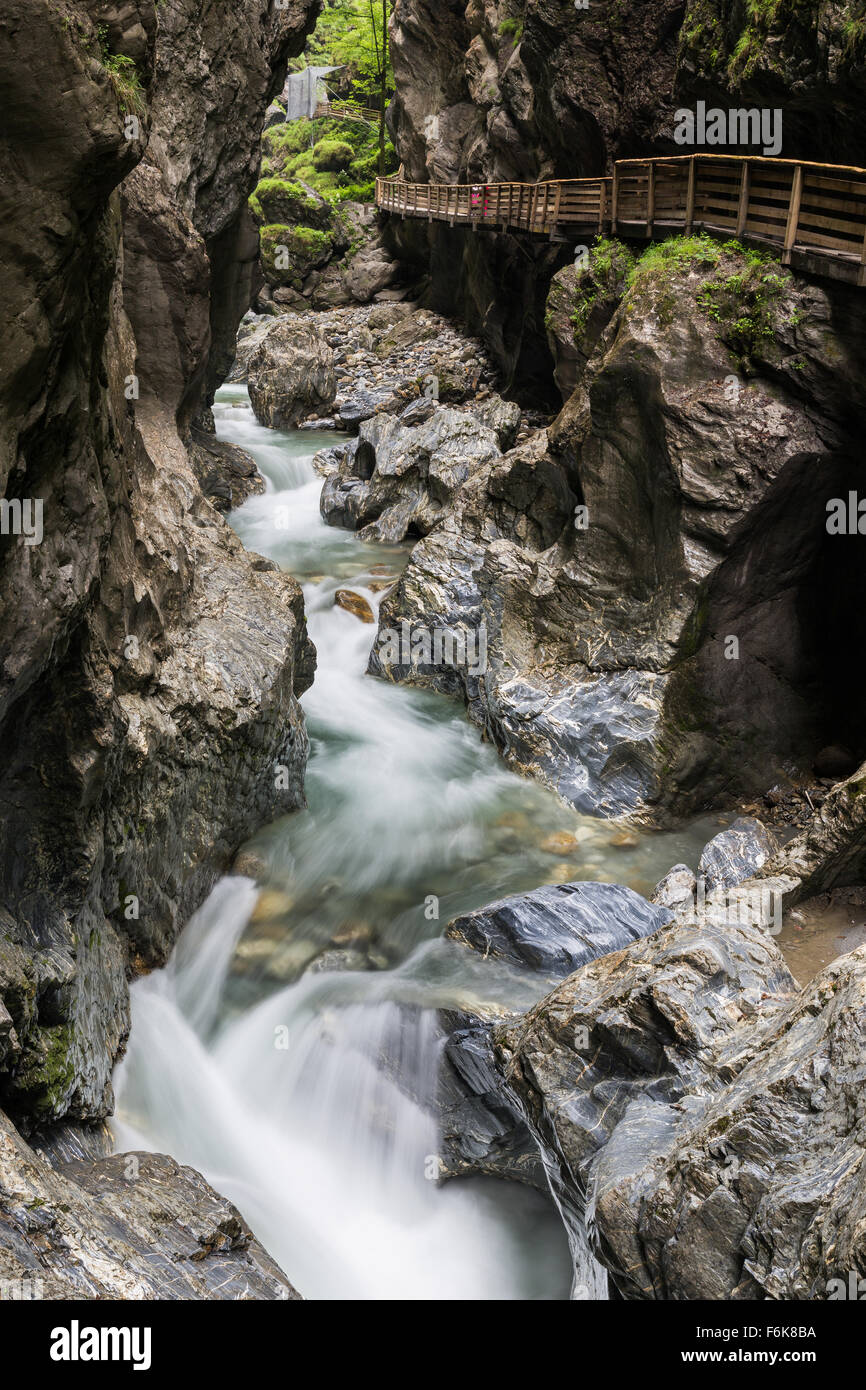 river, rocks, defile, rapids, valley, longest gorges in the alps, gorge ...