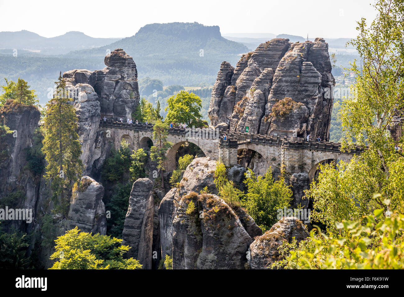 Bastei bridge, Germany, Sachsen Switzerland, rocks, Saxon Switzerland ...