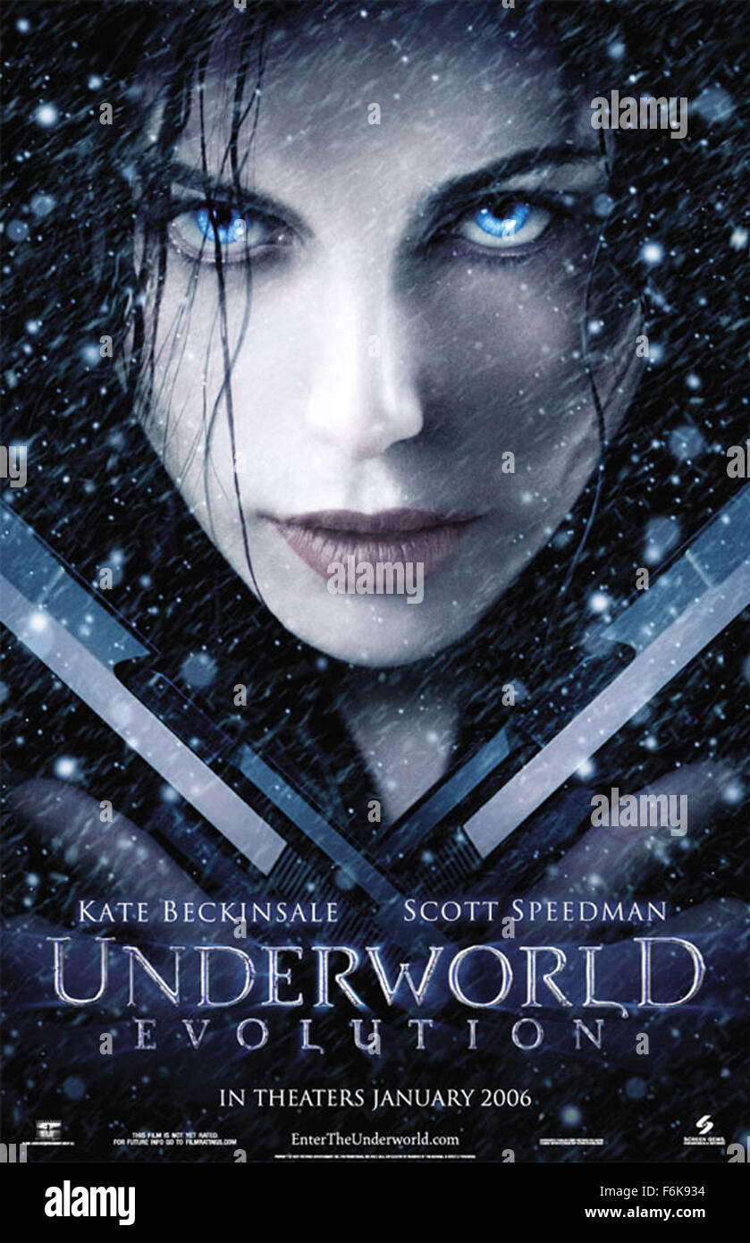 Underworld Rise Of The Lycans Movie Poster