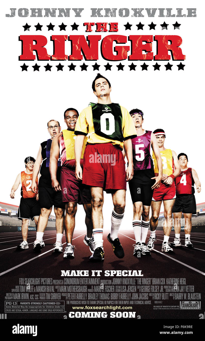 RELEASE DATE: December 23, 2005. MOVIE TITLE: The Ringer. STUDIO: 20th ...