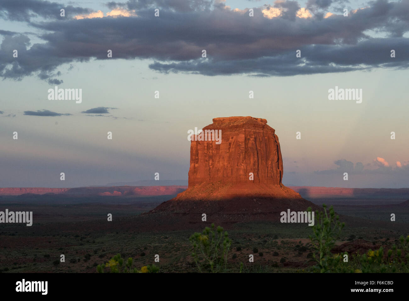 Merrick Butte Monument Valley, Utah Stock Photo - Alamy