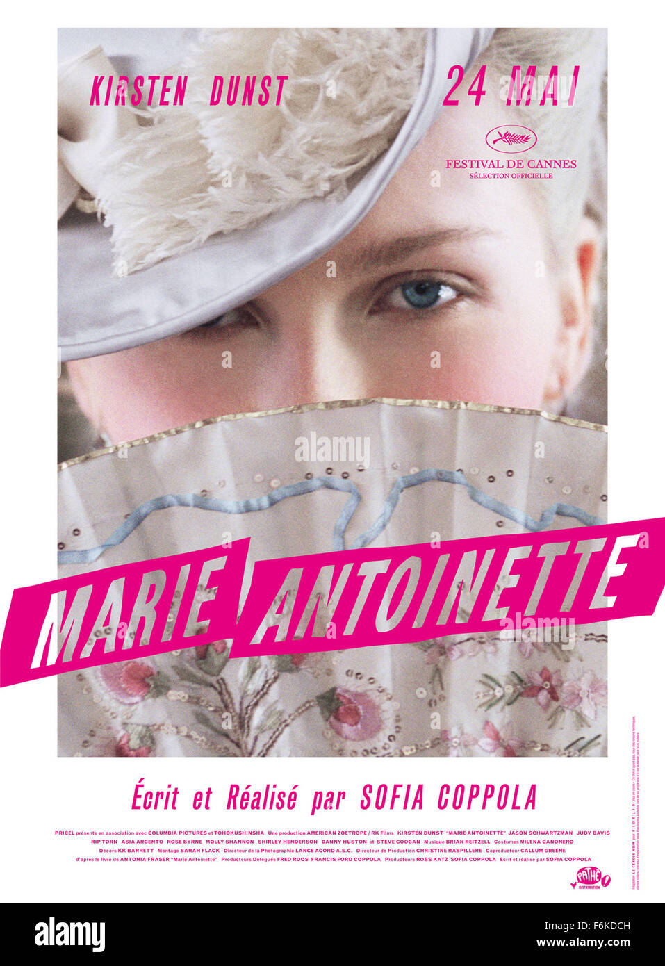 RELEASE DATE: October 20, 2006. MOVIE TITLE: Marie Antoinette. STUDIO ...