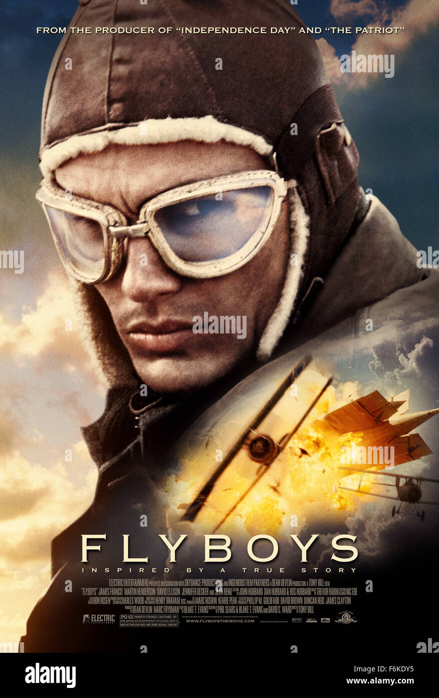 RELEASE DATE: September 22, 2006. MOVIE TITLE: Flyboys. STUDIO ...