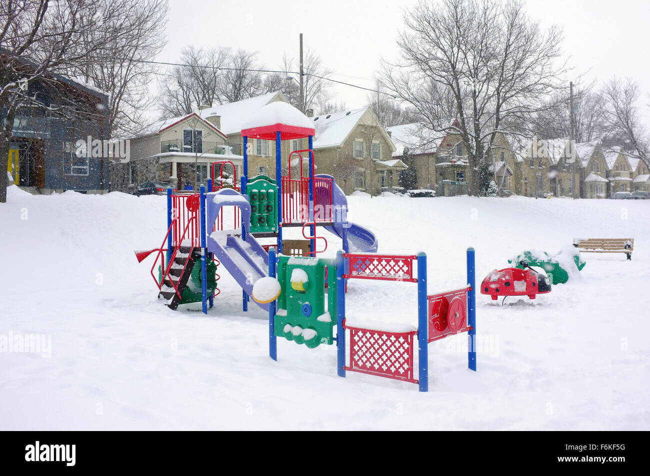 Canadian playground equipment hi-res stock photography and images - Alamy