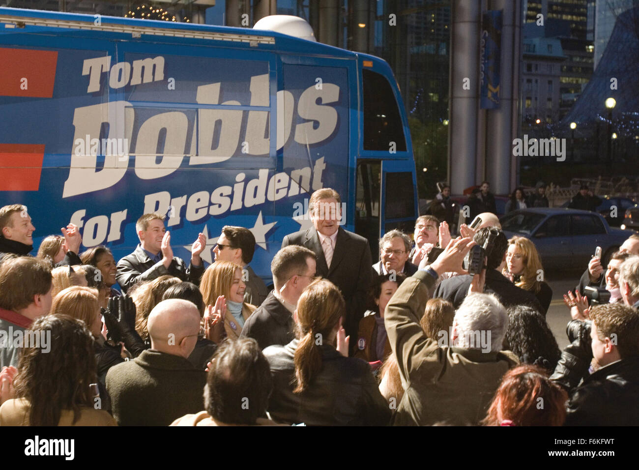 RELEASE DATE: October 13, 2006. MOVIE TITLE: Man of the Year. STUDIO: Universal Studios. PLOT ...