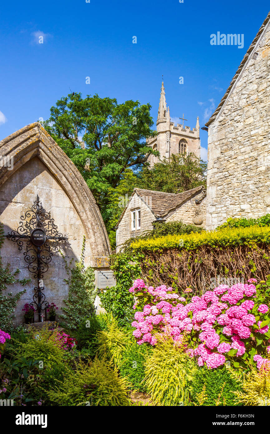 St Andrews Church, Castle Combe, Wiltshire, England, United Kingdom ...