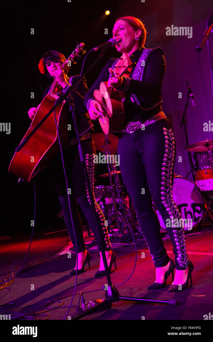 Milan Italy. 16th November 2015. The American female mariachi band ...