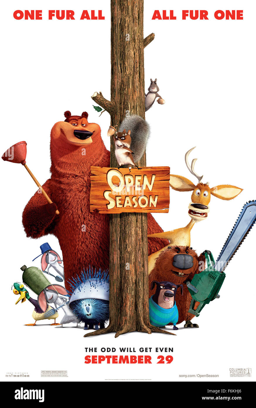 RELEASE DATE: September 29, 2006. MOVIE TITLE: Open Season. STUDIO ...