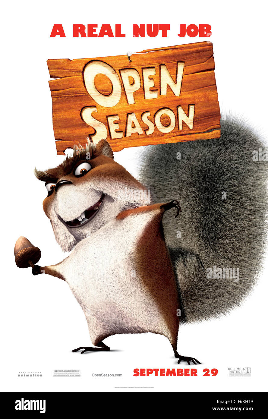 RELEASE DATE: September 29, 2006. MOVIE TITLE: Open Season. STUDIO ...