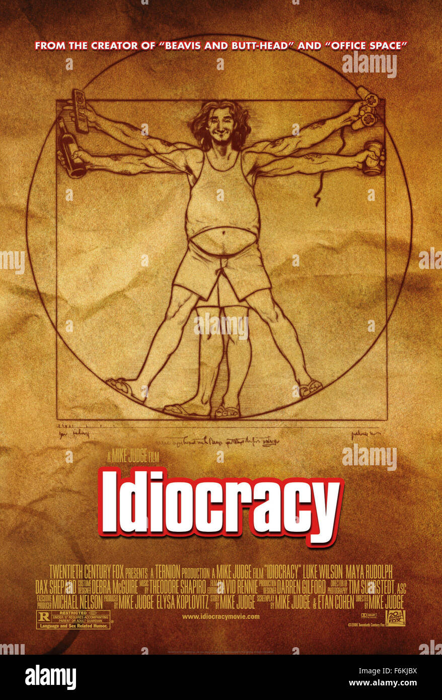 RELEASE DATE: September 1, 2006. MOVIE TITLE: Idiocracy. STUDIO: 20th ...