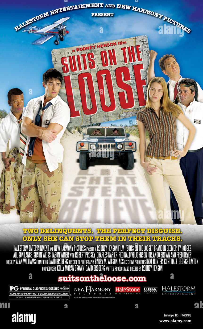 RELEASE DATE: February 3, 2006. MOVIE TITLE: Suits on the Loose. STUDIO ...