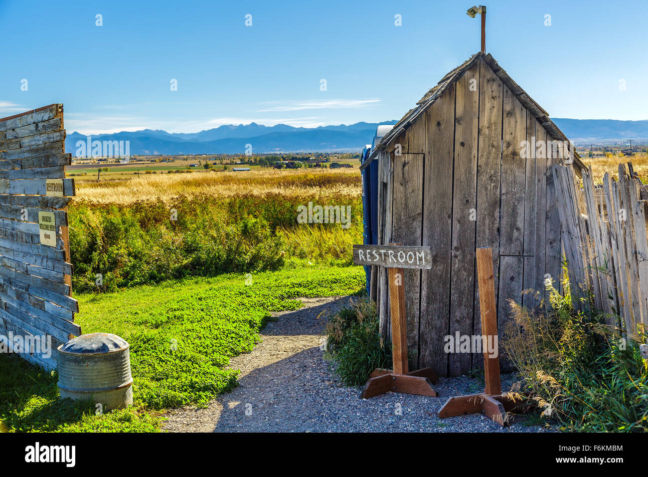 Rustic loo hi-res stock photography and images - Alamy
