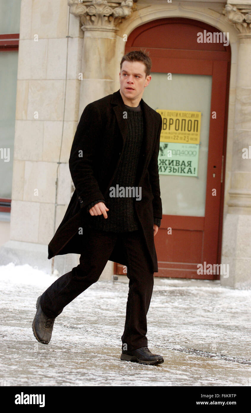 RELEASE DATE: July 23, 2004. MOVIE TITLE: The Bourne Supremacy. STUDIO ...