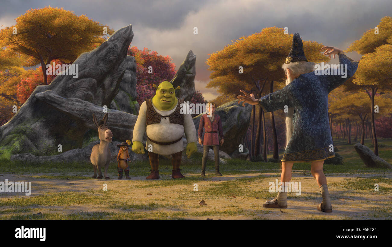 Donkey shrek puss in boots hi-res stock photography and images - Alamy