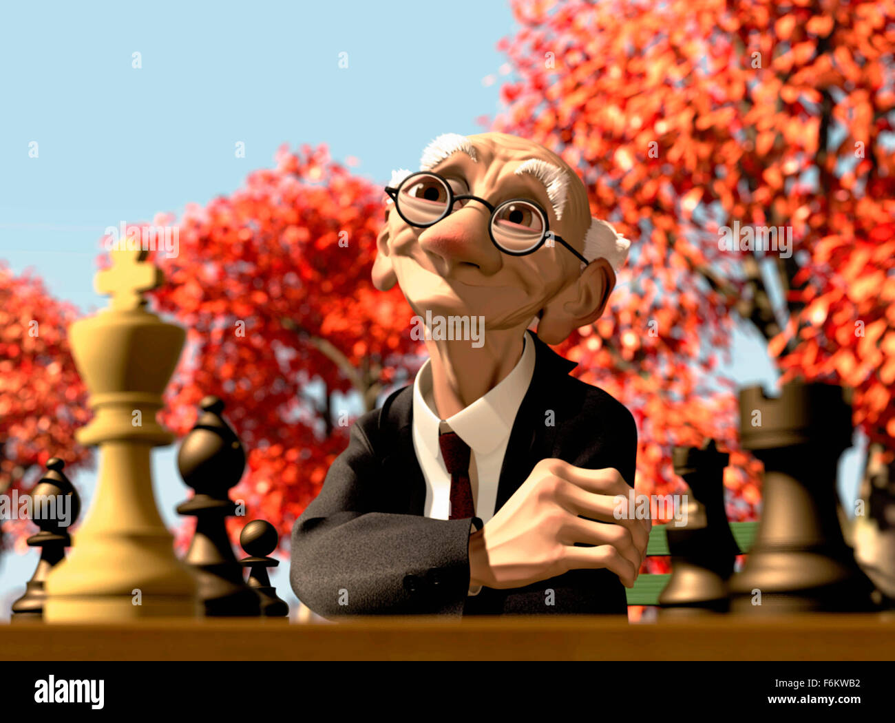 GERI'S GAME - An aging codger named Geri plays a daylong game of chess ...