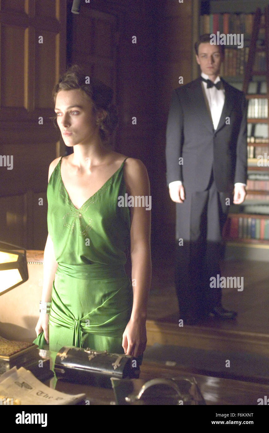 Atonement 2007 james mcavoy hi-res stock photography and images - Alamy