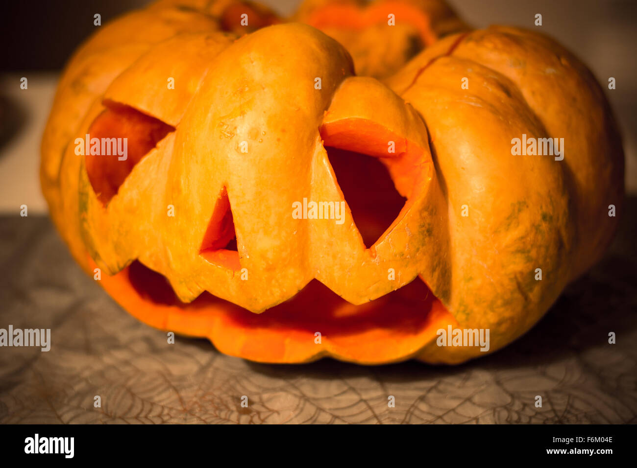 photo of a pumpkin for halloween theme Stock Photo - Alamy