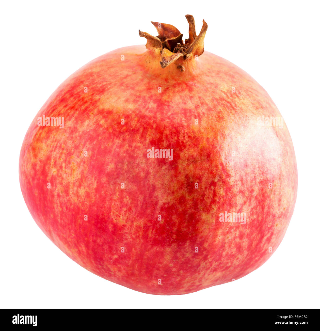 pomegranate isolated on the white background Stock Photo - Alamy