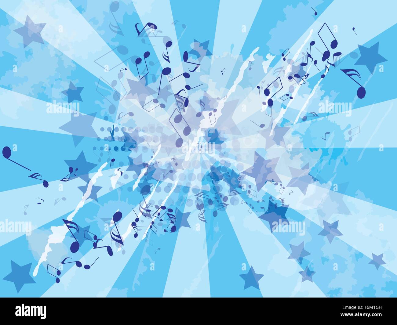 Grunge music background. Abstract vector illustration Stock Vector ...