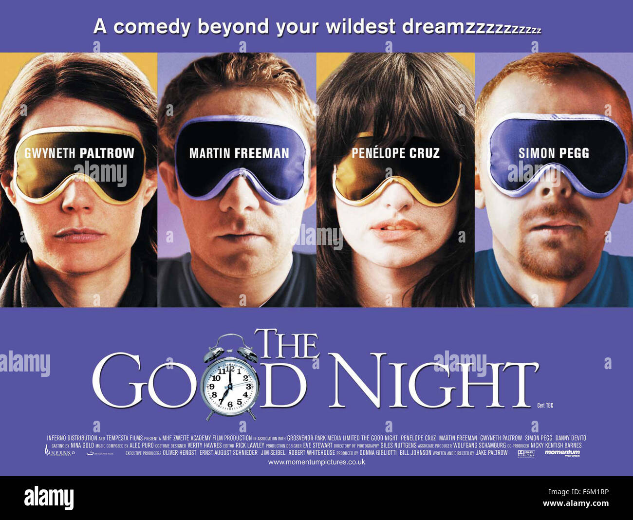 RELEASE DATE: January 18, 2008. MOVIE TITLE: The Good Night. STUDIO ...