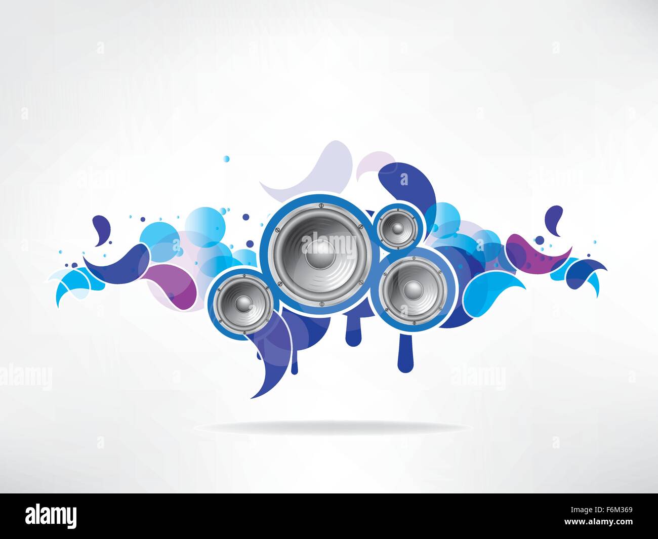 Colored musical background. Abstract vector illustration Stock Vector ...