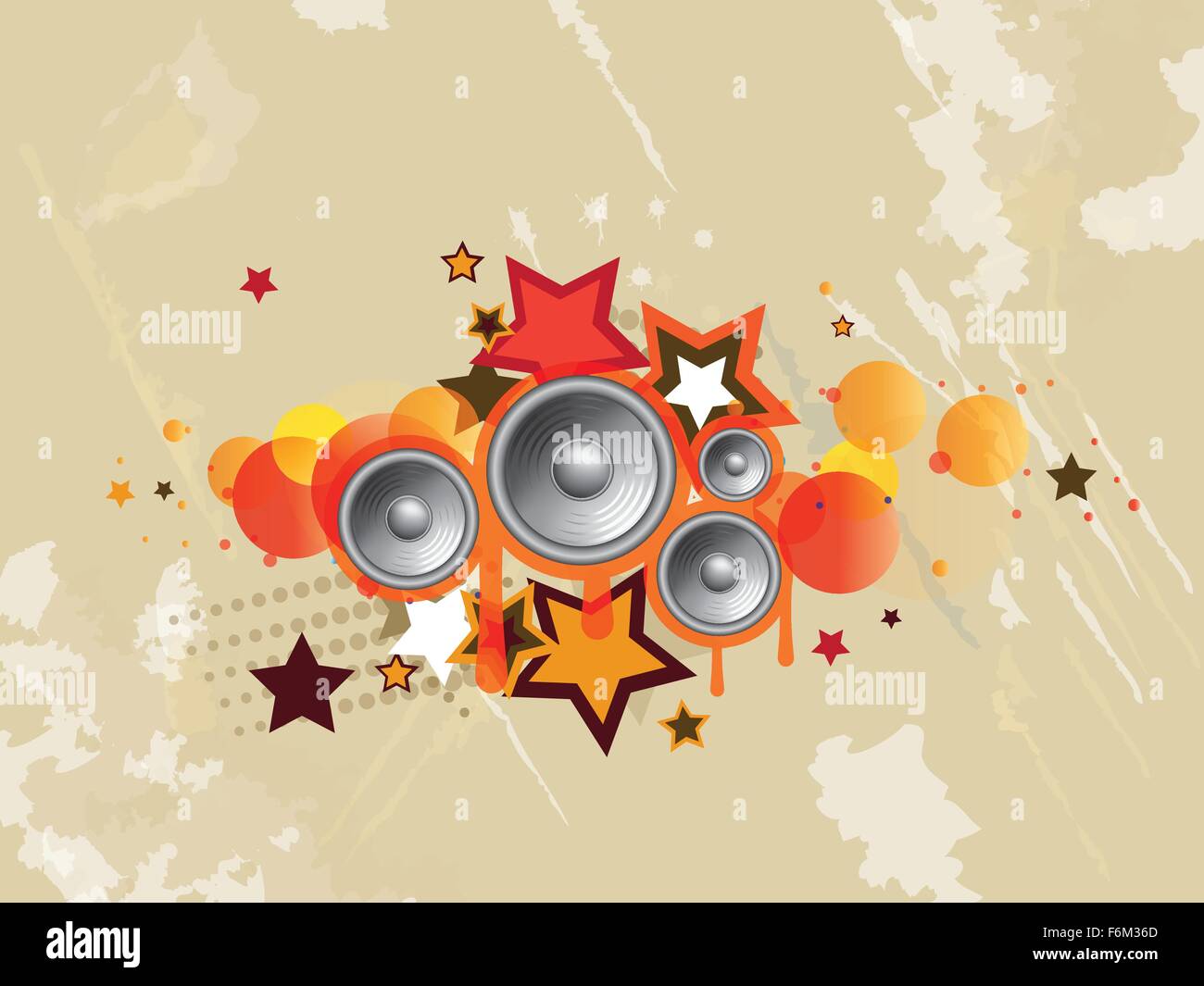 Colored musical background. Abstract vector illustration Stock Vector ...