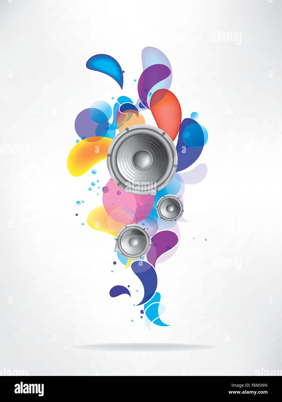 Abstract colored musical background Stock Vector Image & Art - Alamy