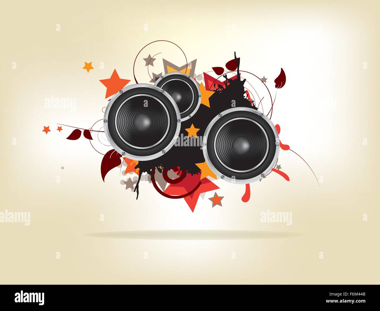 Music abstract background Stock Vector Image & Art - Alamy