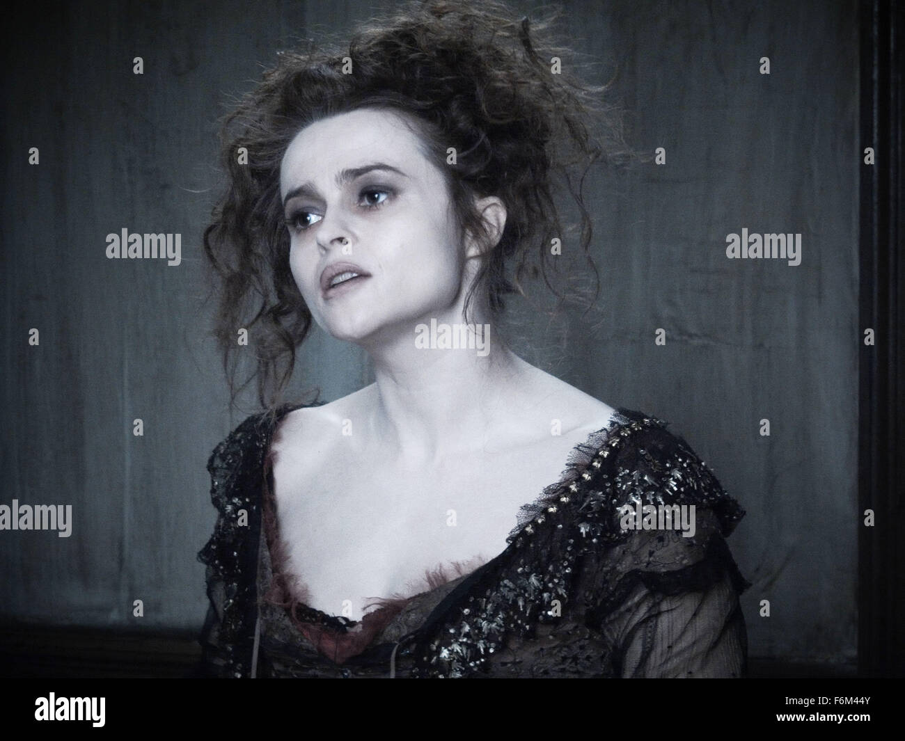 Helena bonham carter as mrs lovett film title sweeney todd hi-res stock ...