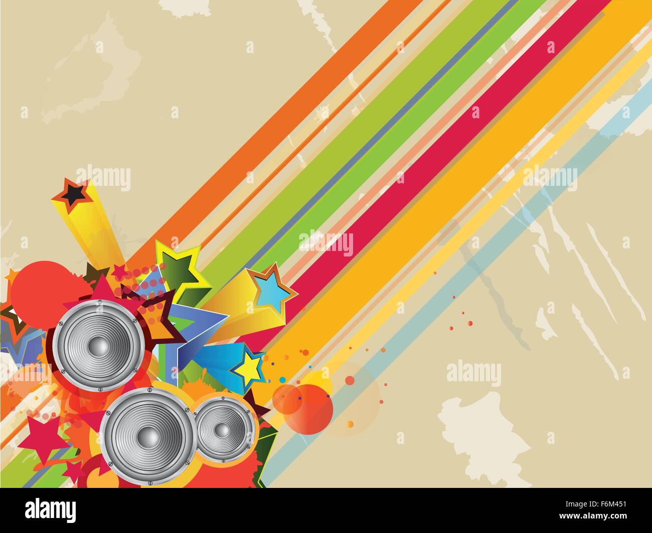 Music abstract background. Abstract vector illustration with background ...