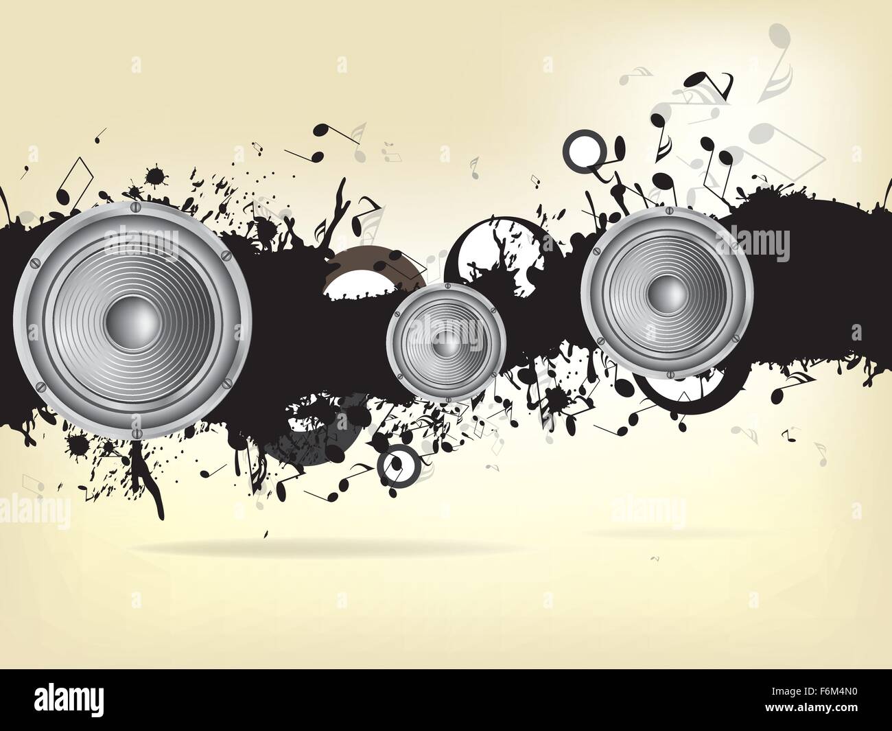 abstract music background Stock Vector Image & Art - Alamy
