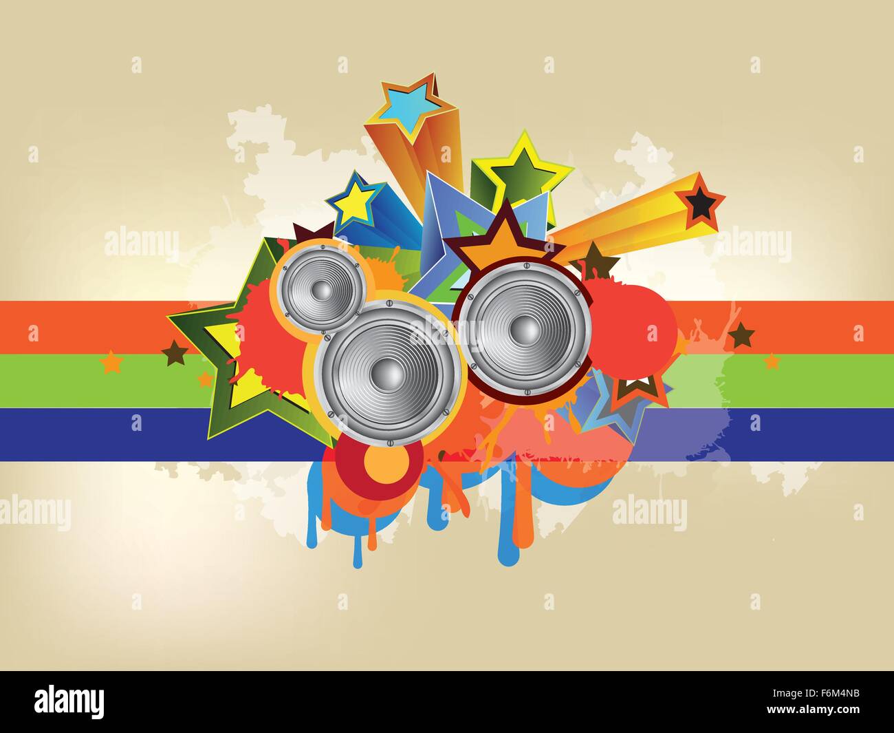 abstract music background Stock Vector Image & Art - Alamy