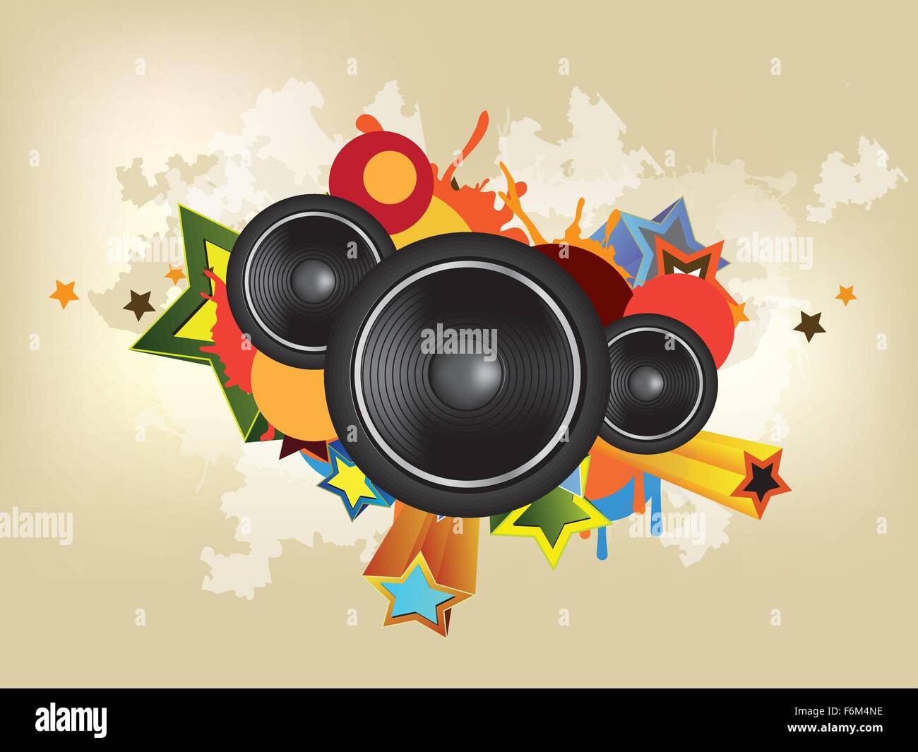 abstract music background Stock Vector Image & Art - Alamy