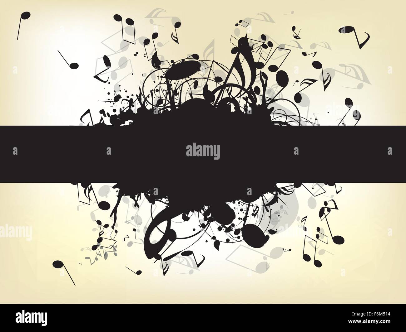 Abstract background with notes Stock Vector Image & Art - Alamy