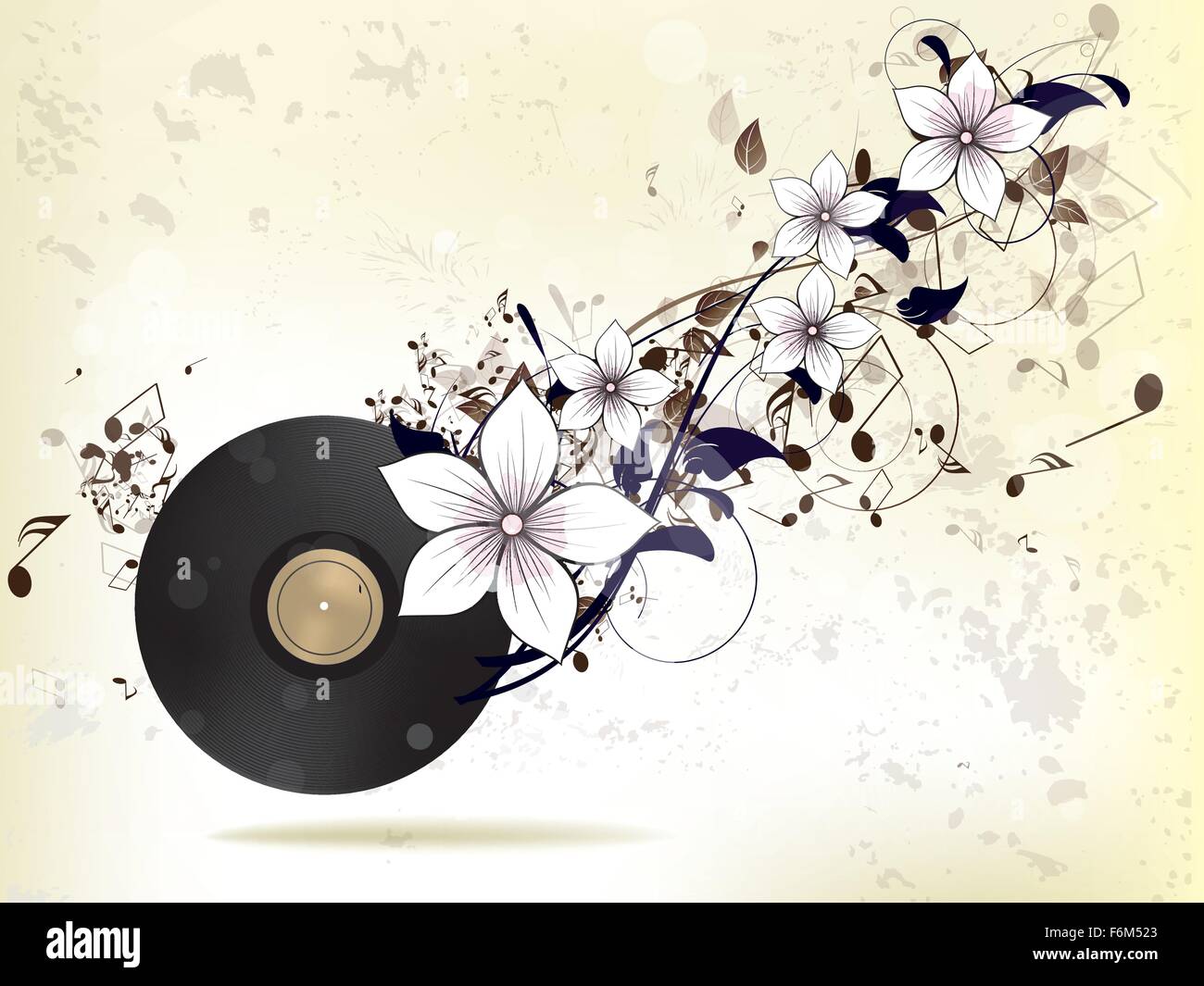Abstract music background Stock Vector Image & Art - Alamy