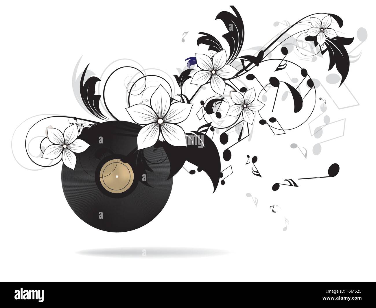 Abstract music background Stock Vector Image & Art - Alamy