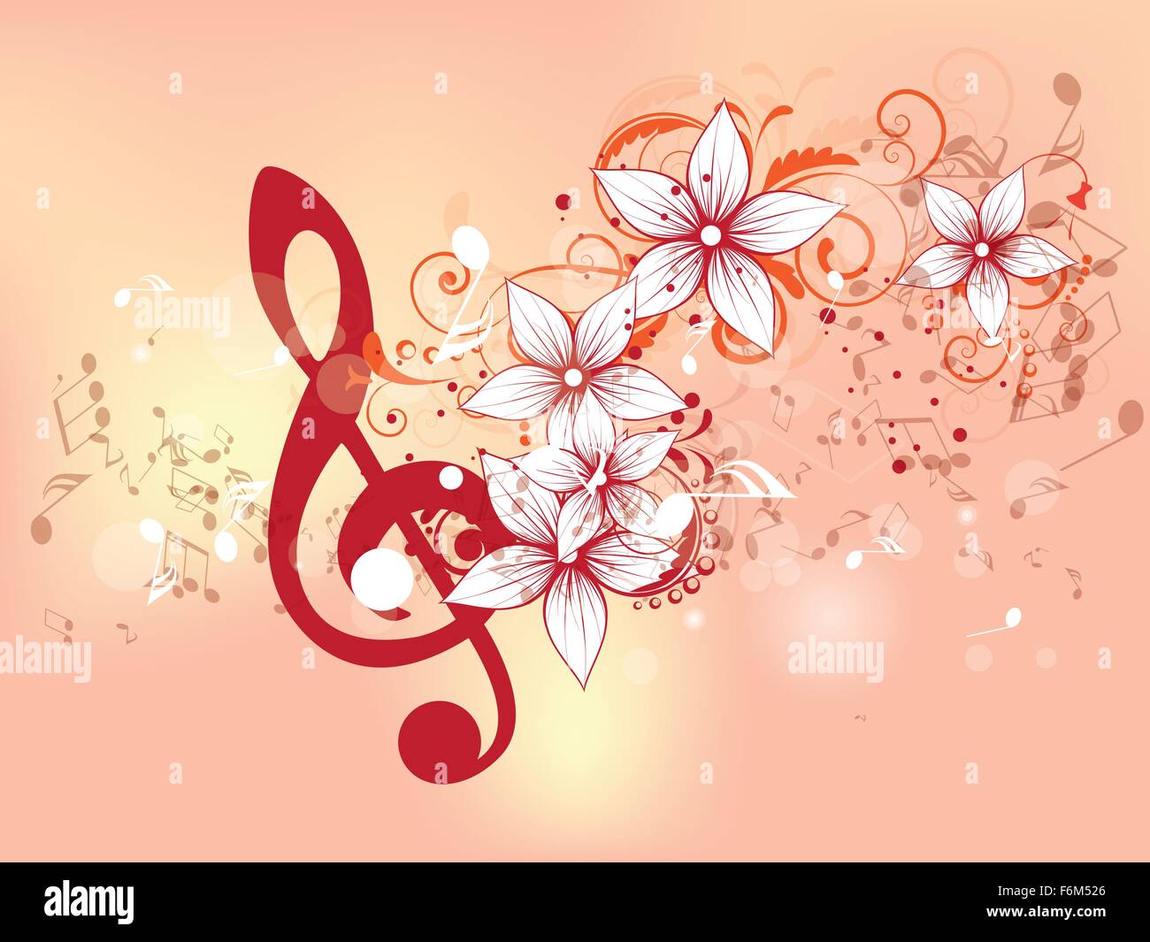 Abstract music background Stock Vector Image & Art - Alamy