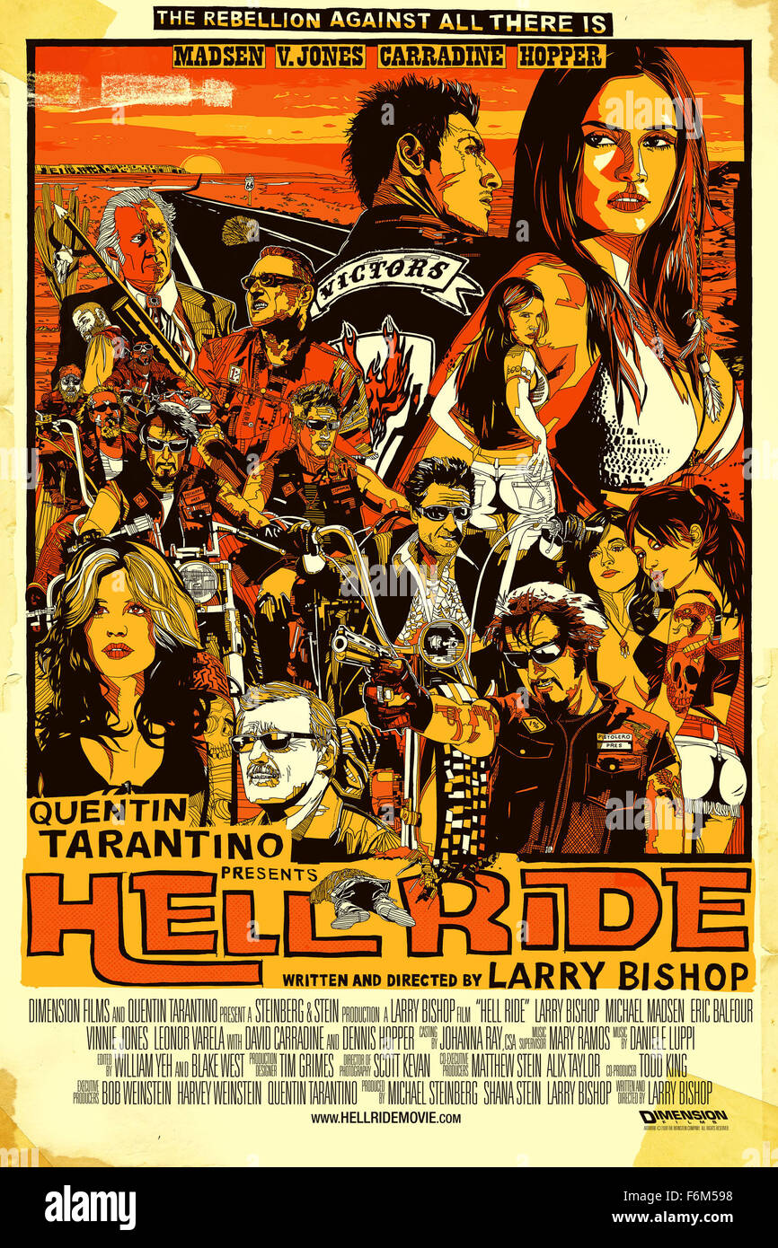 RELEASE DATE: August 08, 2008. MOVIE TITLE: Hell Ride. STUDIO ...