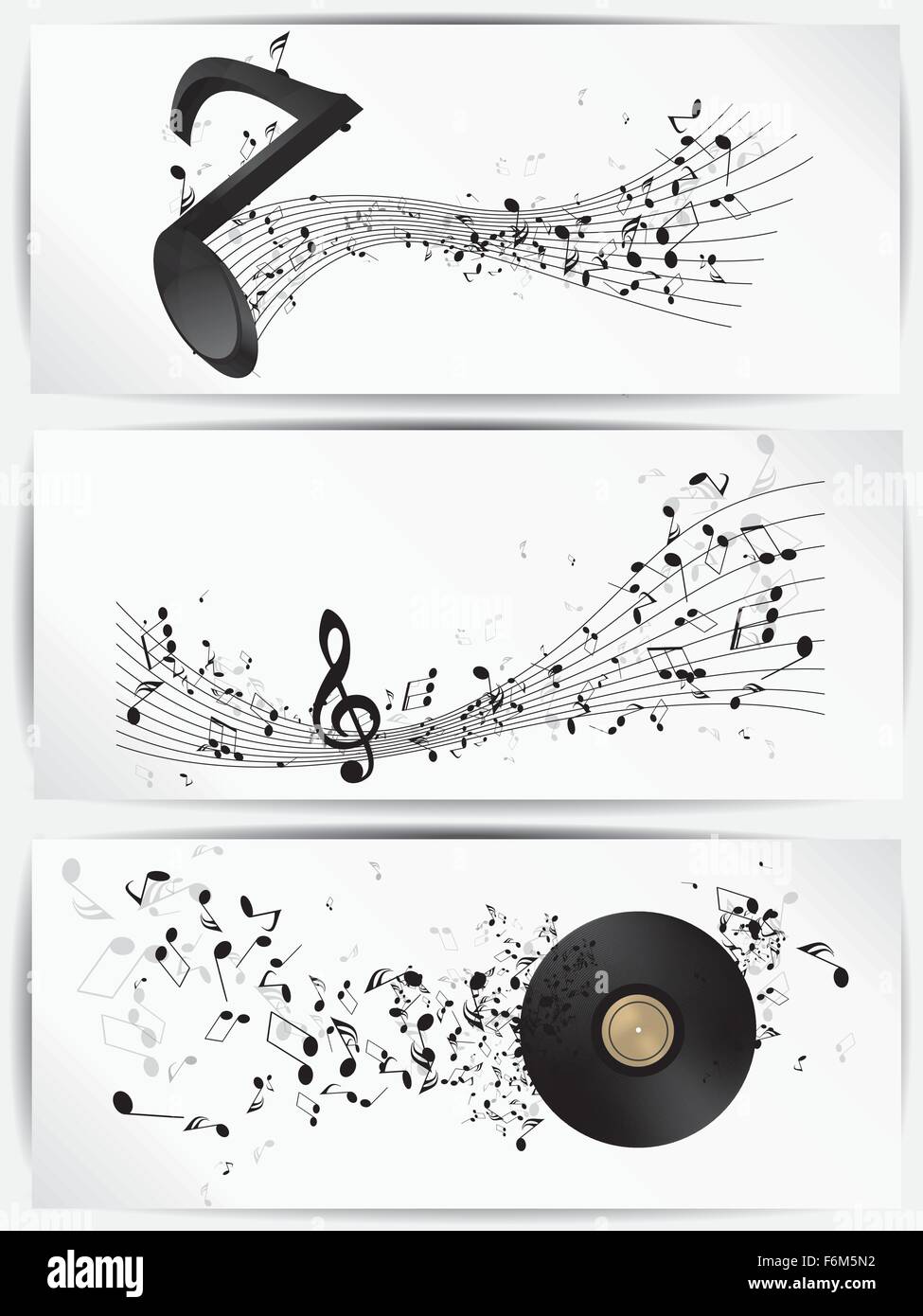 Musical abstract background Stock Vector Image & Art - Alamy