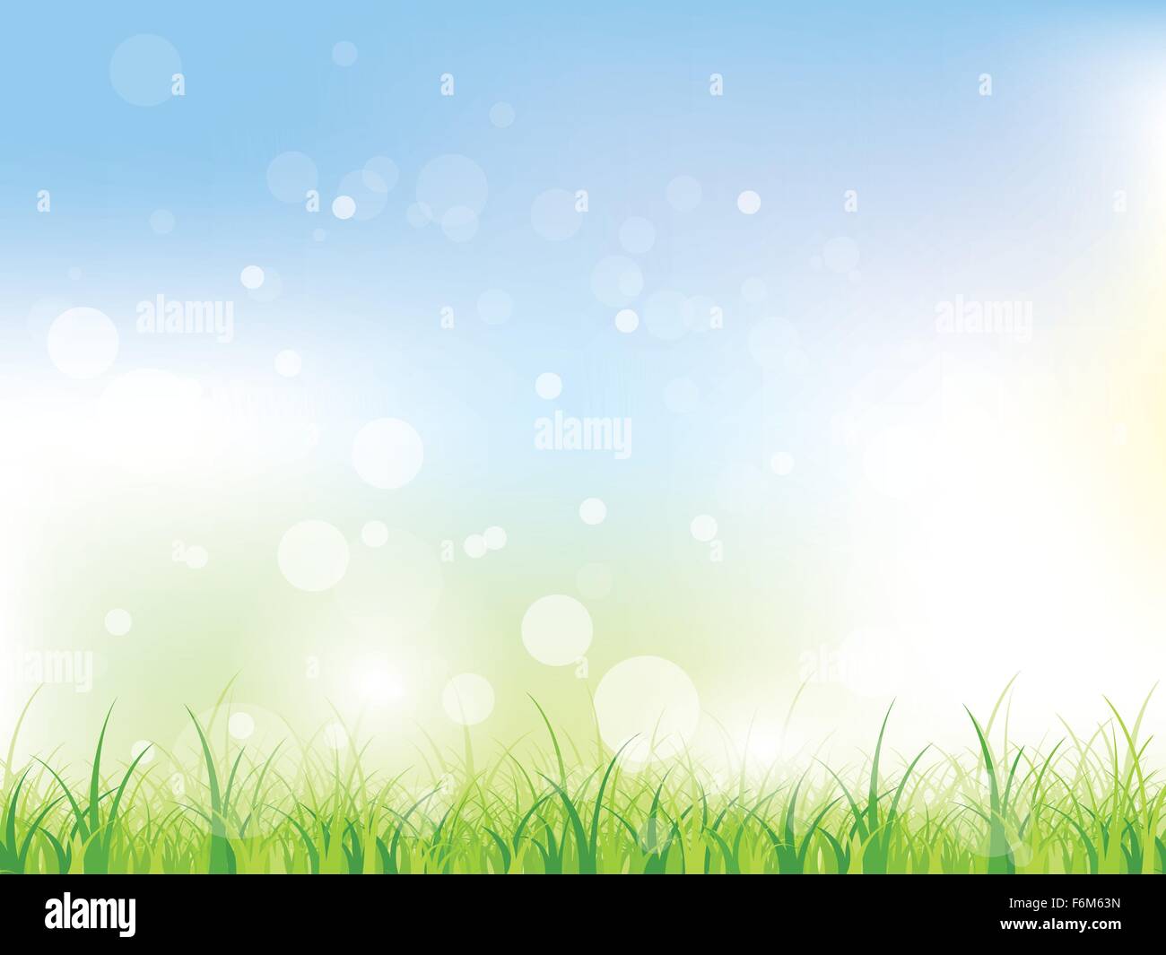 Floral spring background with swirls and flowers Stock Vector Image ...