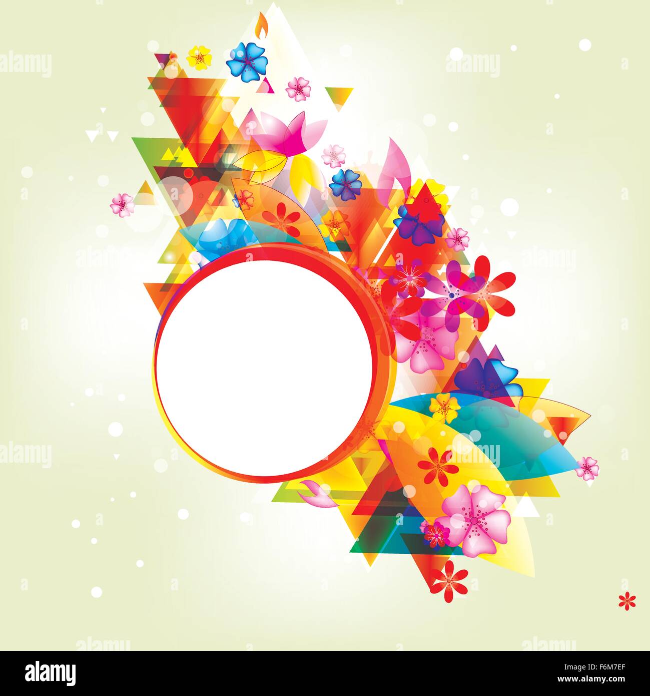 Abstract background with colored elements. Abstract vector illustration ...