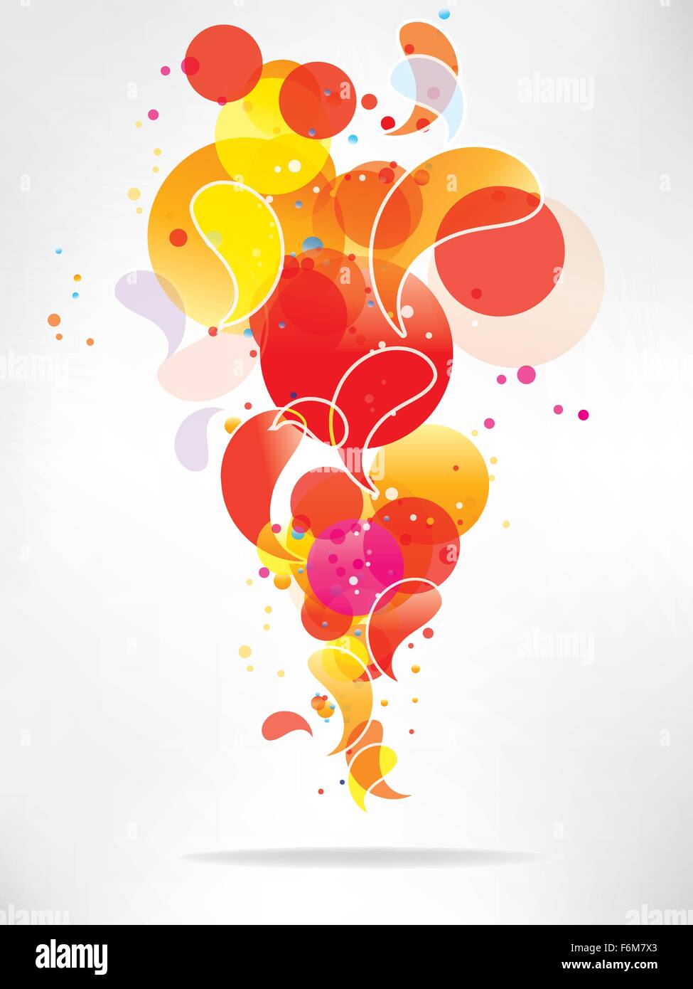 Abstract background with colored elements. Abstract vector illustration ...