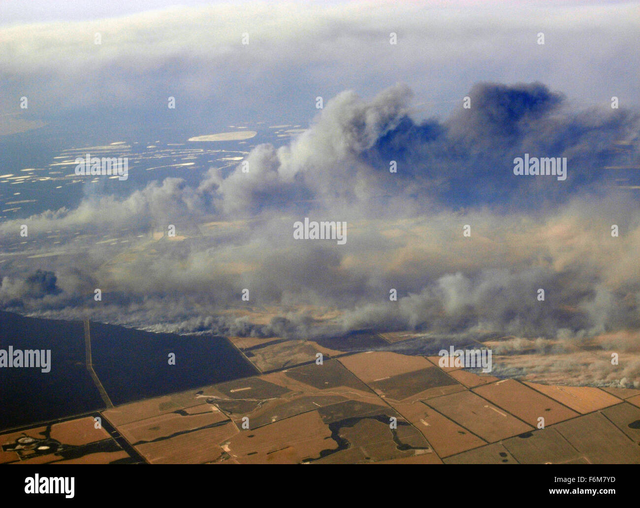 Esperance, Western Australia. 17th Nov, 2015. Aerial view of wildfires ...