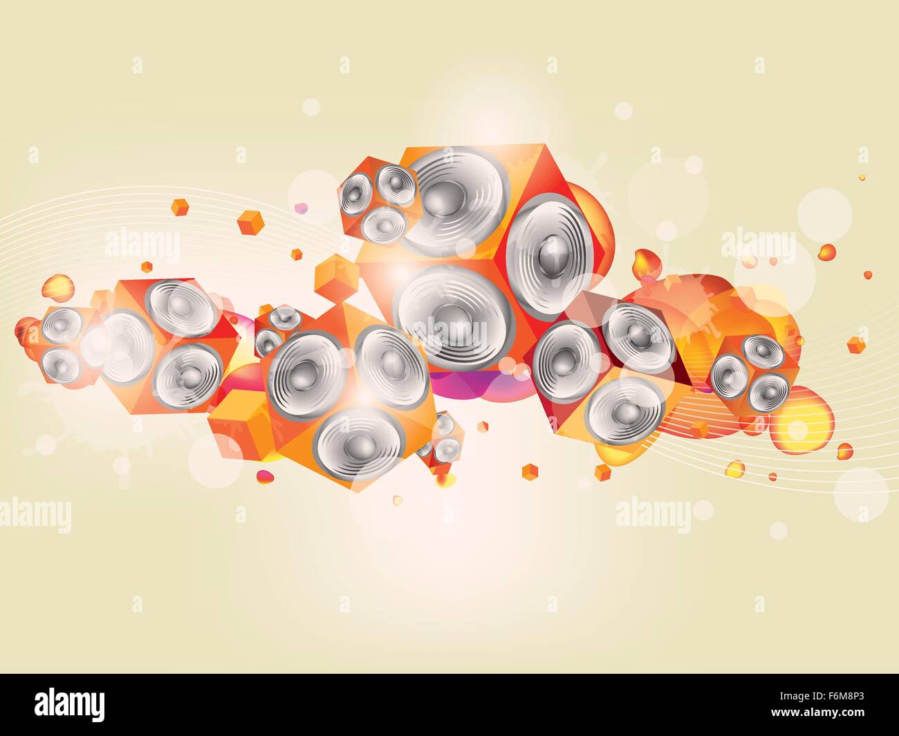 Big subwoofer Stock Vector Images - Alamy