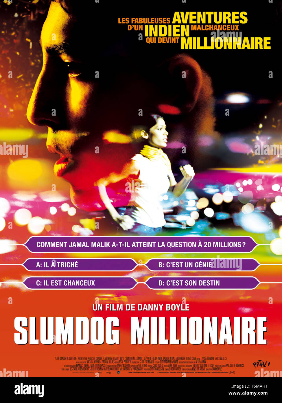 Slumdog millionare poster hi-res stock photography and images - Alamy
